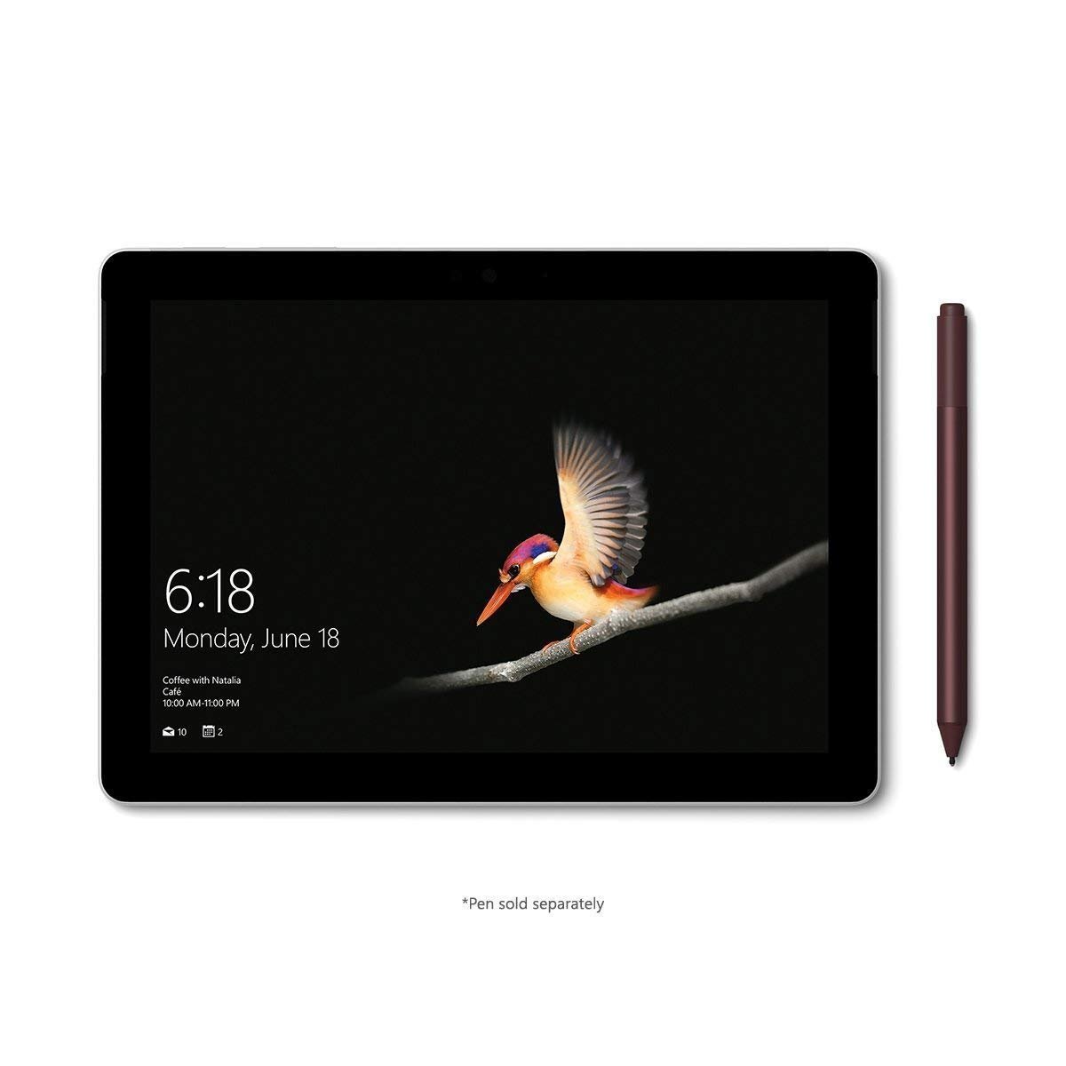 Microsoft Surface Go Win 10 Professional JST-00001-10in - Pentium Gold, 4 GB RAM, 64 GB SSD (Renewed)