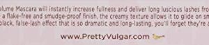 Pretty Vulgar - Faux Reals Extreme Volume Mascara, Clean & Cruelty-Free, Black