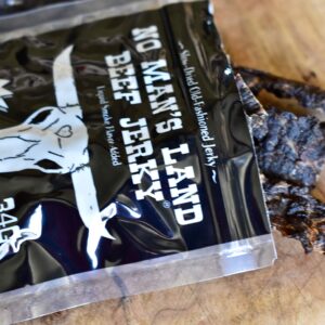 No Man’s Land MILD Beef Jerky High Protein Low Calorie Low Carb Beef Snack 16oz Bag