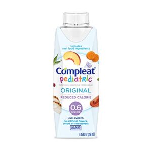 compleat pediatric reduced calorie tube feeding formula, unflavored, 8.45 fl oz (pack of 24)