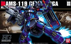 hguc mobile suit gundam char's counterattack geara doga rezin schnyder 1/144 scale - color coded plastic model #92