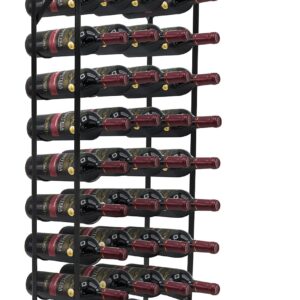 Sorbus Wine Rack Freestanding Floor - Wine Bottle Holder Holds 40 Bottles of Wine - 40 Bottle Capacity Wine Storage for Any Bar, Wine Cellar, Kitchen, Dining Room