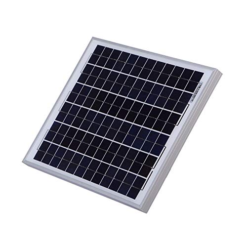 GATEXPERT Solar Panel Polycrystalline 20 Watt 24 Volt for Automatic Gate Opener Universal Sliding Gate Opener Accessories(20W 24V)