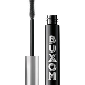 BUXOM Lash Waterproof Volumizing Mascara for 3X More Volume, Voluminous & Lengthening Waterproof Mascara for Lash Lift, Cruelty-Free, Black