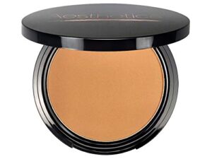 aesthetica sunset bronzer powder - matte bronzing powder makeup contouring powder - vegan & cruelty free