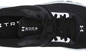 Under Armour Women's TriBase Edge Trainer Athletic Shoe, Black (001)/Halo Gray, 8.5 M US