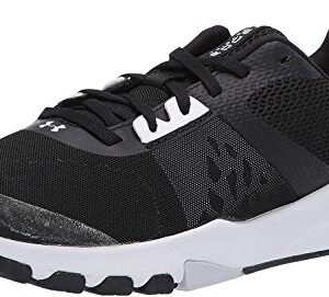 Under Armour Women's TriBase Edge Trainer Athletic Shoe, Black (001)/Halo Gray, 8.5 M US