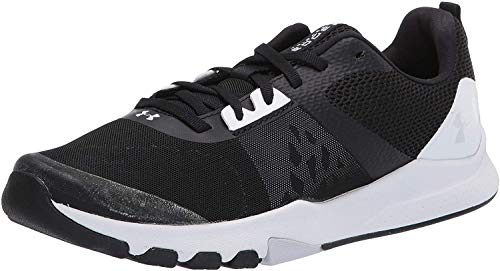 Under Armour Women's TriBase Edge Trainer Athletic Shoe, Black (001)/Halo Gray, 8.5 M US