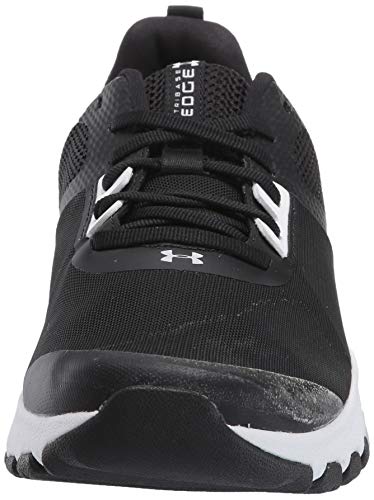 Under Armour Women's TriBase Edge Trainer Athletic Shoe, Black (001)/Halo Gray, 8.5 M US