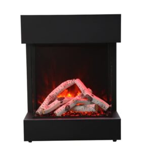 Amantii Stylish Cube 3-Sided Electric Fireplace