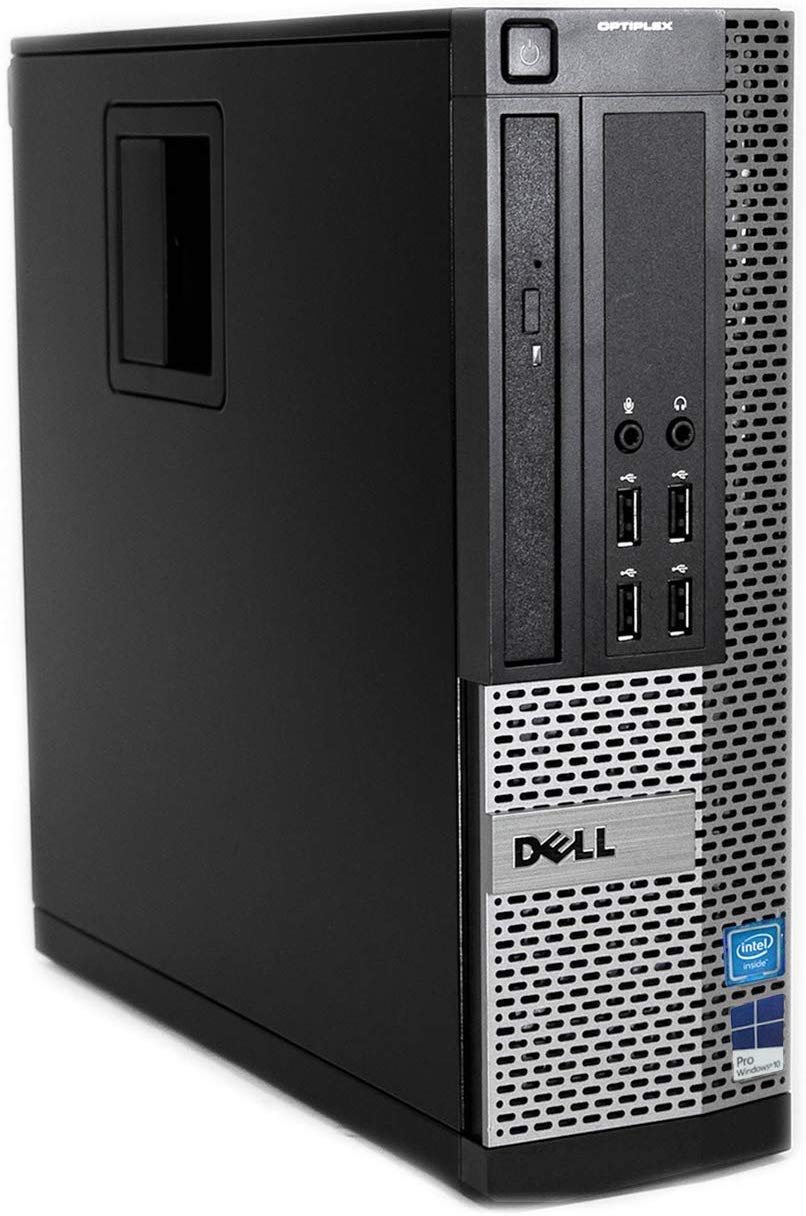 Dell Optiplex 9010 Desktop Computer - Intel Core i7 3.4GHz, 16GB DDR3, New 1TB Hard Drive, Windows 10 Pro 64-Bit, WiFi, DVDRW (Renewed)