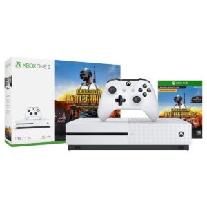 Xbox One S 1TB Console – PLAYERUNKNOWN’S BATTLEGROUNDS Bundle [Discontinued] (Renewed)