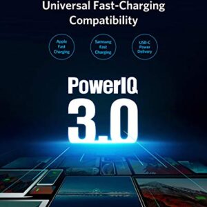 Anker 60W PIQ 3.0 & GaN Tech Dual Port Charger, PowerPort Atom III (2 Ports) Charger with a 45W USB C Port, for USB-C Laptops, MacBook, iPad Pro, iPhone, Galaxy, Pixel and More