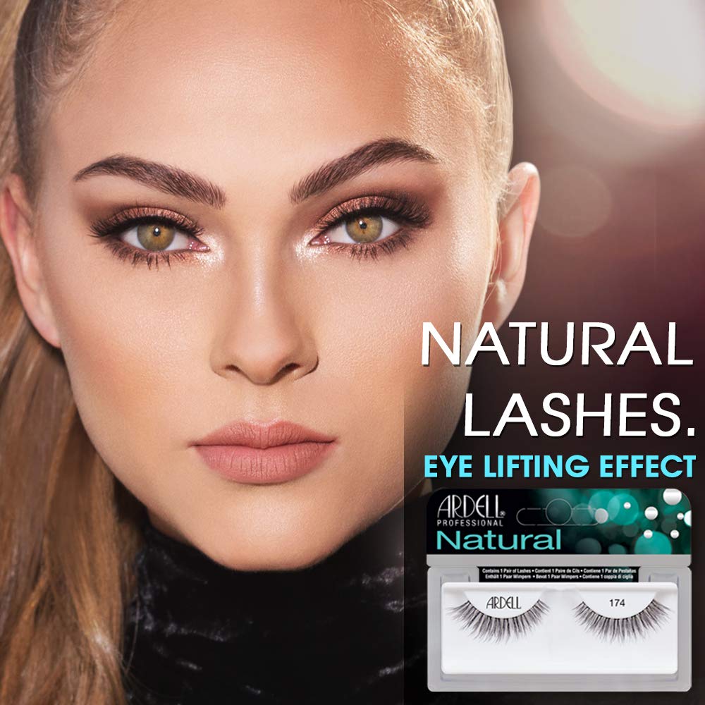 Ardell Lashes Natural 174, 4 Pack