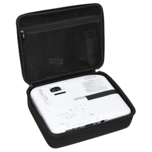 aproca hard travel storage carrying case, for epson vs250 svga 3lcd projector