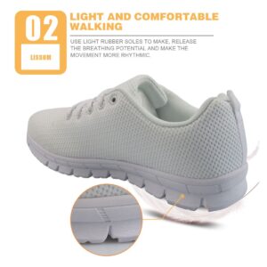 chaqlin Fashion Women Running Shoes Galaxy Space Pattern Sneakers Ladies Trainers for Hiking Walking Sports Travel Jogging Shoe Low Top Lace Up Size EUR 39