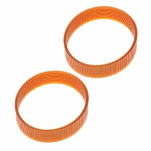 planer belt 5140010-28 replacement for dewalt dw735, dw735x planer - 2 pack