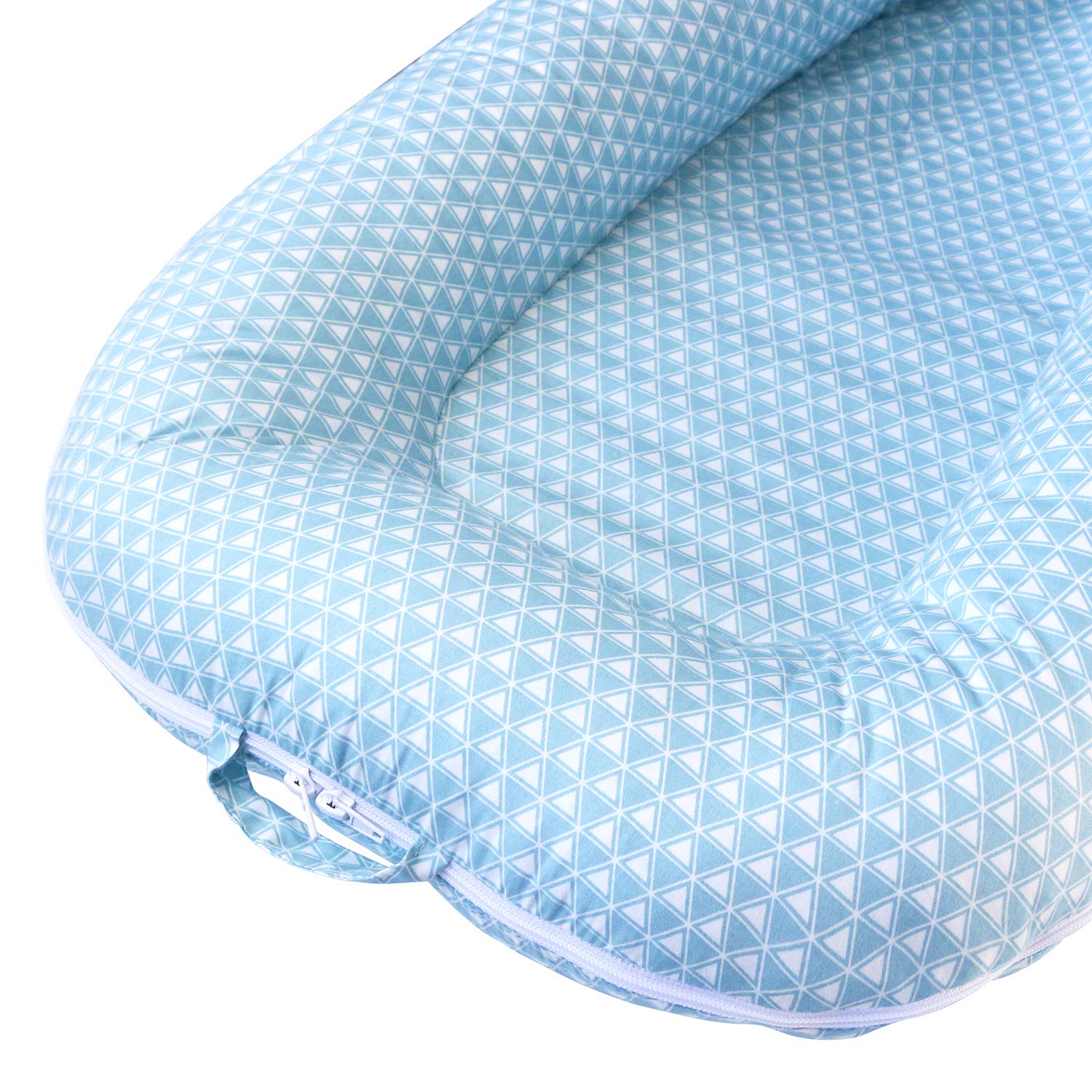 Hi Sprout Newborn Baby Nest Change Extra Cover (Suit for All Dockatot Deluxe Docks) - Blue Ocean