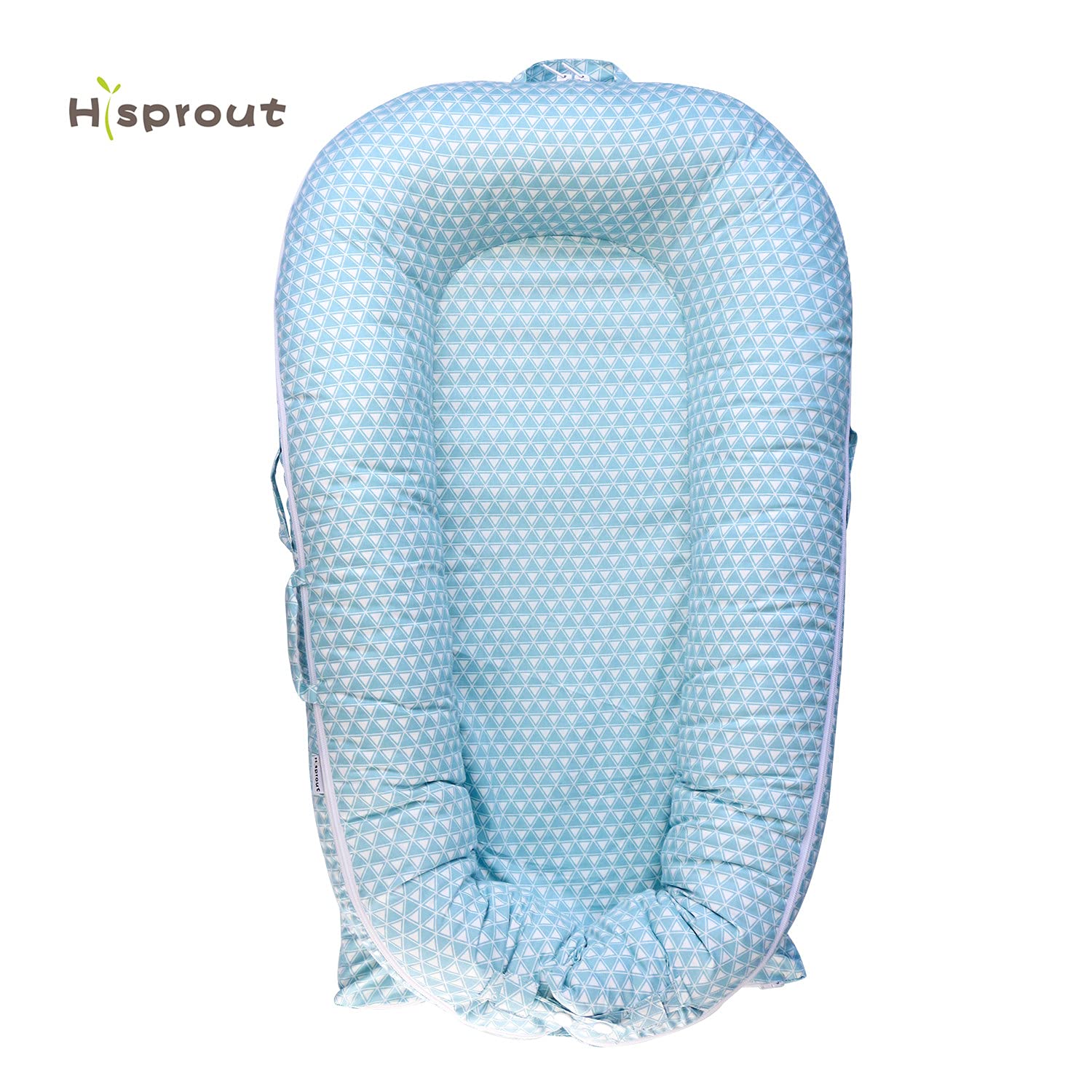 Hi Sprout Newborn Baby Nest Change Extra Cover (Suit for All Dockatot Deluxe Docks) - Blue Ocean