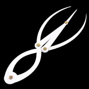 KAMILLEE Golden Mean Calipers Golden Ratio Calipers Stainless Steel Eyebrow Ruler 1:1.618 Measure Tool for Tattoo Makeup