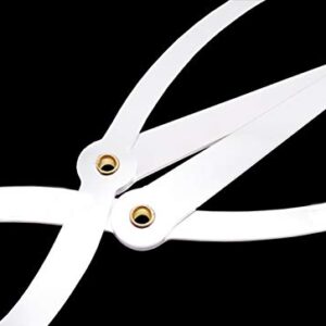 KAMILLEE Golden Mean Calipers Golden Ratio Calipers Stainless Steel Eyebrow Ruler 1:1.618 Measure Tool for Tattoo Makeup