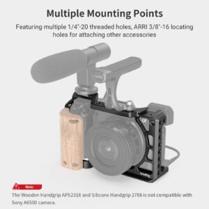 SMALLRIG Camera A6400 A6100 Cage for Sony A6400 A6100 Camera - CCS2310