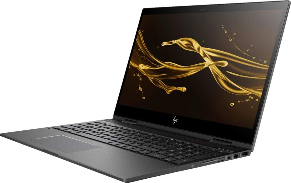 HP Envy x360 2-in-1 15.6" FHD (1920 x 1080) WLED-Backlight Touch Laptop, AMD Ryzen 5 2500U (>i7-7500U) up to 3.6GHz, 8GB DDR4, 128GB PCIe SSD, USB 3.1 Type-C, Backlit Keyboard, Bluetooth, Windows 10