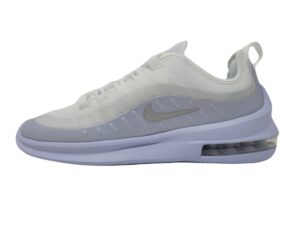 nike women's air max axis running shoes, grey/white, 7.5 b(m) us