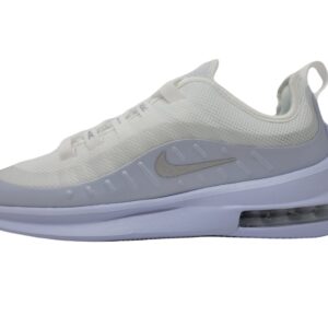 Nike Women's Air Max Axis Sneakers, White/Mtlc Platinum-ghost, 10