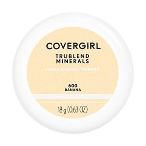 covergirl trublend loose mineral powder, banana