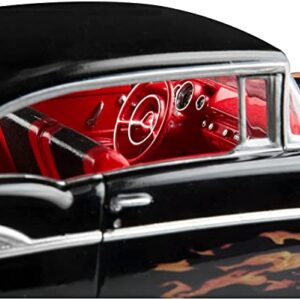 Revell 85-1529 ’57 Chevy Bel Air Model Car Kit 1:25 Scale 30-Piece Skill Level 3 SnapTite Max Plastic Model Building Kit,Black