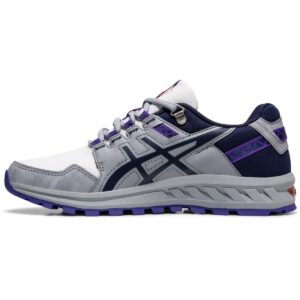 asics women's gel-citrek shoes, 8.5, white/peacoat