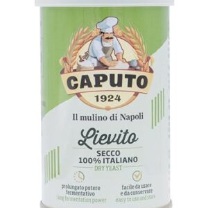 Antimo Caputo Lievito Active Dry Yeast 3.5 Ounce Can - Made in Italy - Perfect with 00 Flour