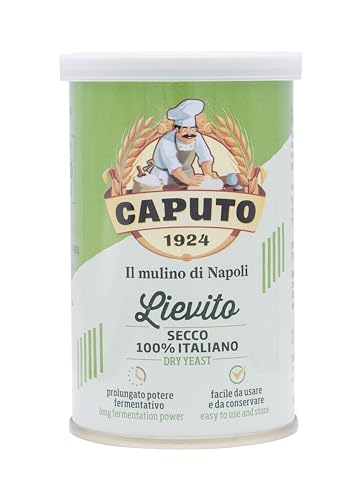 Antimo Caputo Lievito Active Dry Yeast 3.5 Ounce Can - Made in Italy - Perfect with 00 Flour