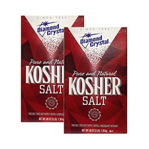 diamond crystal kosher salt, 3 lbs (pack of 2)