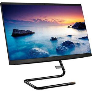 lenovo ideacentre a340-24icb f0e6006hus all-in-one computer - core i3 i3-8100t - 8 gb ram - 1 tb hdd - 23.8" 1920 x 1080 touchscreen display - desktop - black - windows 10 home 64-bit - intel uhd