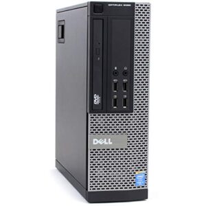 dell optiplex 9020 small form desktop, quad core i7 4770 3.4ghz, 32gb ddr3 ram, 1tb ssd hard drive, dvd-rw, windows 10 pro (renewed)