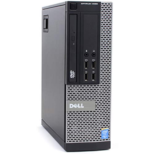 Dell Optiplex 9020 Small Form Desktop, Quad Core i7 4770 3.4Ghz, 32GB DDR3 RAM, 1TB SSD Hard Drive, DVD-RW, Windows 10 Pro (Renewed)