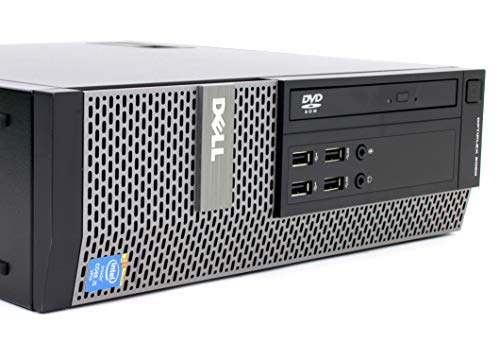 Dell Optiplex 9020 Small Form Desktop, Quad Core i7 4770 3.4Ghz, 32GB DDR3 RAM, 1TB SSD Hard Drive, DVD-RW, Windows 10 Pro (Renewed)