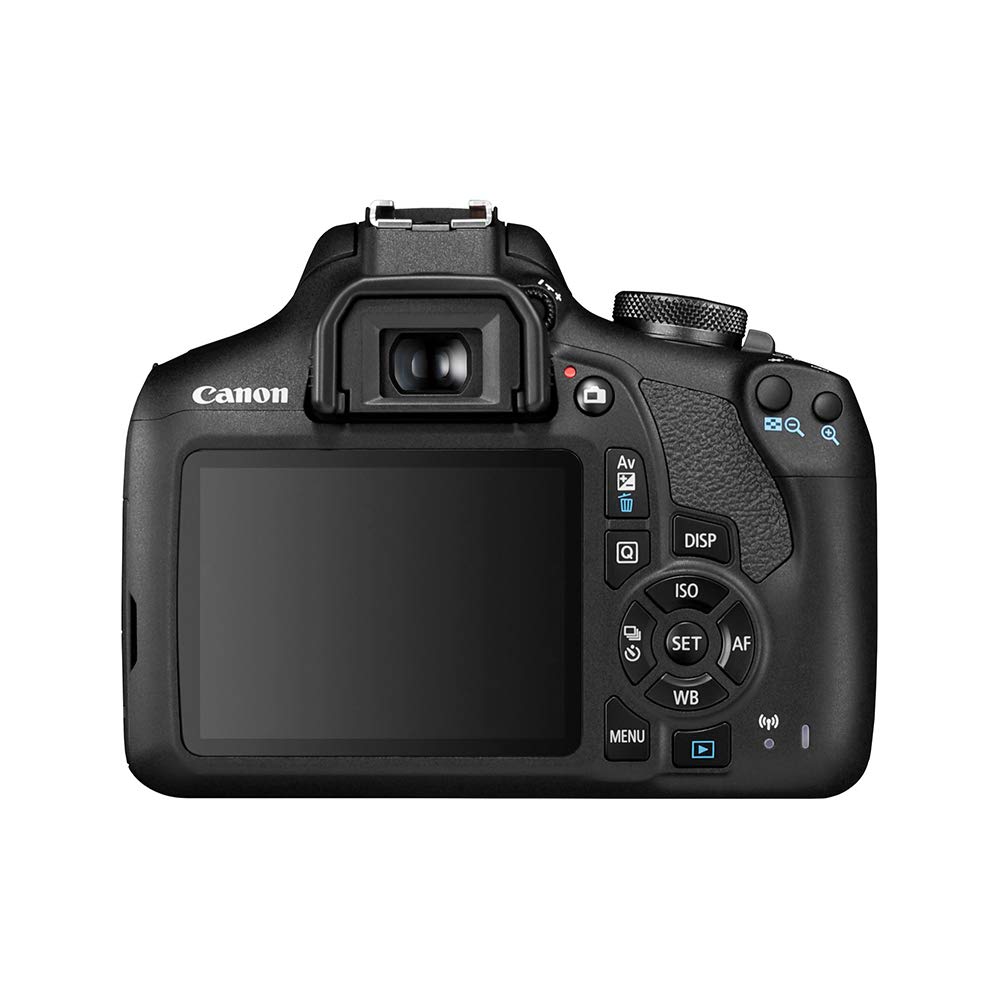 Canon 2728C006 EOS 2000D DSLR Camera with EF-S 18-55mm is II Lens (International Model) Basic Bundle