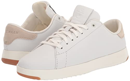 Cole Haan Women's Grandpro Tennis Sneaker, Optic White/Optic White, 8.5 Narrow