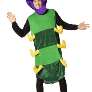 Rasta Imposta Caterpillar Adult Costume, One Size, Men's, Womens, Unisex