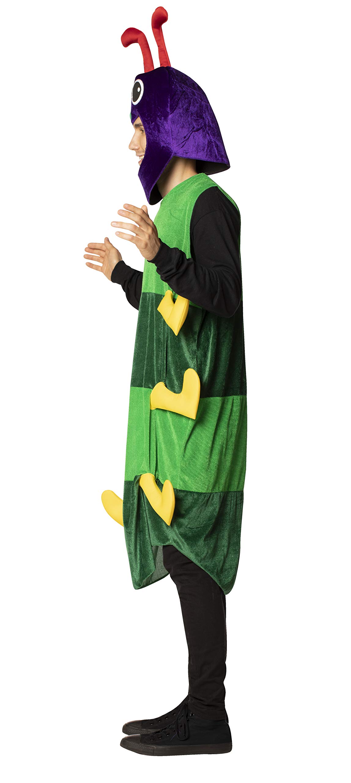 Rasta Imposta Caterpillar Adult Costume, One Size, Men's, Womens, Unisex