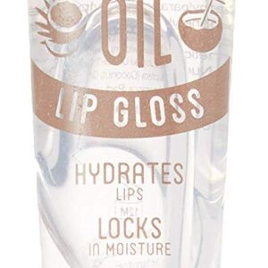 6-PACKS Kiss Broadway Clear Lip Gloss (#1 Mint,Coconut,Rosehip)