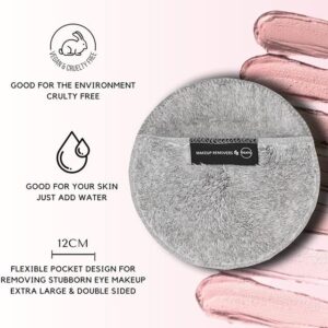 Ogato Reusable Makeup Remover Pads -6pc Reusable Makeup Remover Cloths - Reusable Face Pads, Makeup Eraser for All Skin Types - Washable Microfiber Makeup Remover Face Cloths - With Free Laundry Bag