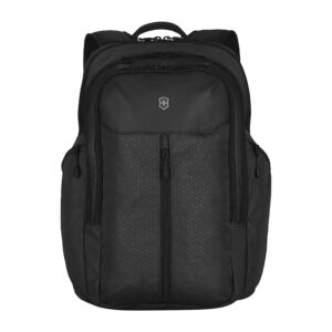 victorinox altmont original vertical-zip laptop backpack - travel backpack for 17" laptop - premium travel accessory - 24 liters, black