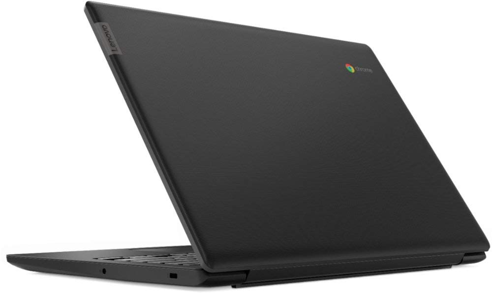 Lenovo 14 inch HD Premium Chromebook with 32GB MicroSD Card | Mediatek Quad-core Processor | 4GB RAM | 32GB eMMC | Wireless-AC | USB-C | HDMI | Webcam | Bluetooth | Chrome OS | Black