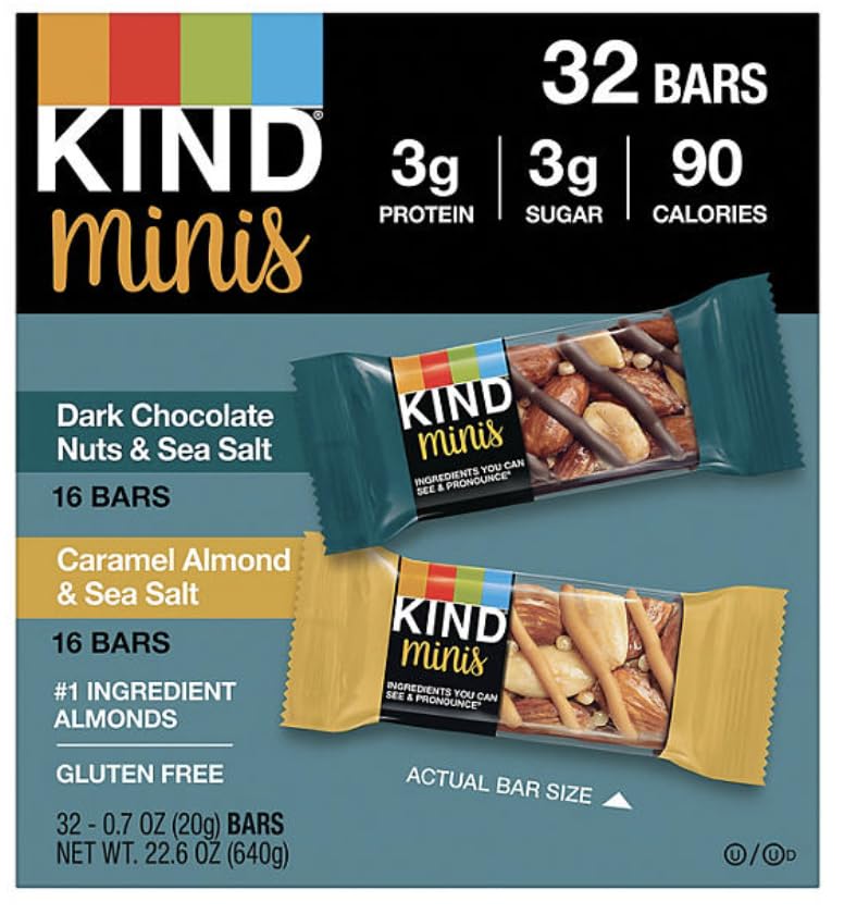 KIND Minis Variety Pack 32 pk. A1