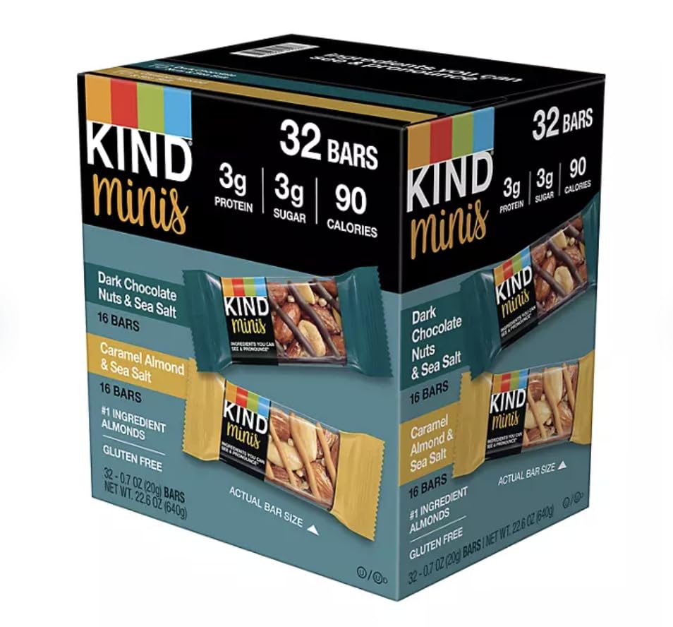 KIND Minis Variety Pack 32 pk. A1