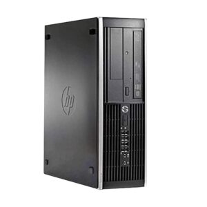 HP Elite 8300 PC with 2 x 24 HP Monitors, Wireless Keyboard and, WiFi, Gel pad, Intel i5, 8GB, 480GB SSD Storage, Windows 10 (Renewed)